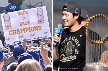 Dodgers Celebrate Second Straight World Series Win